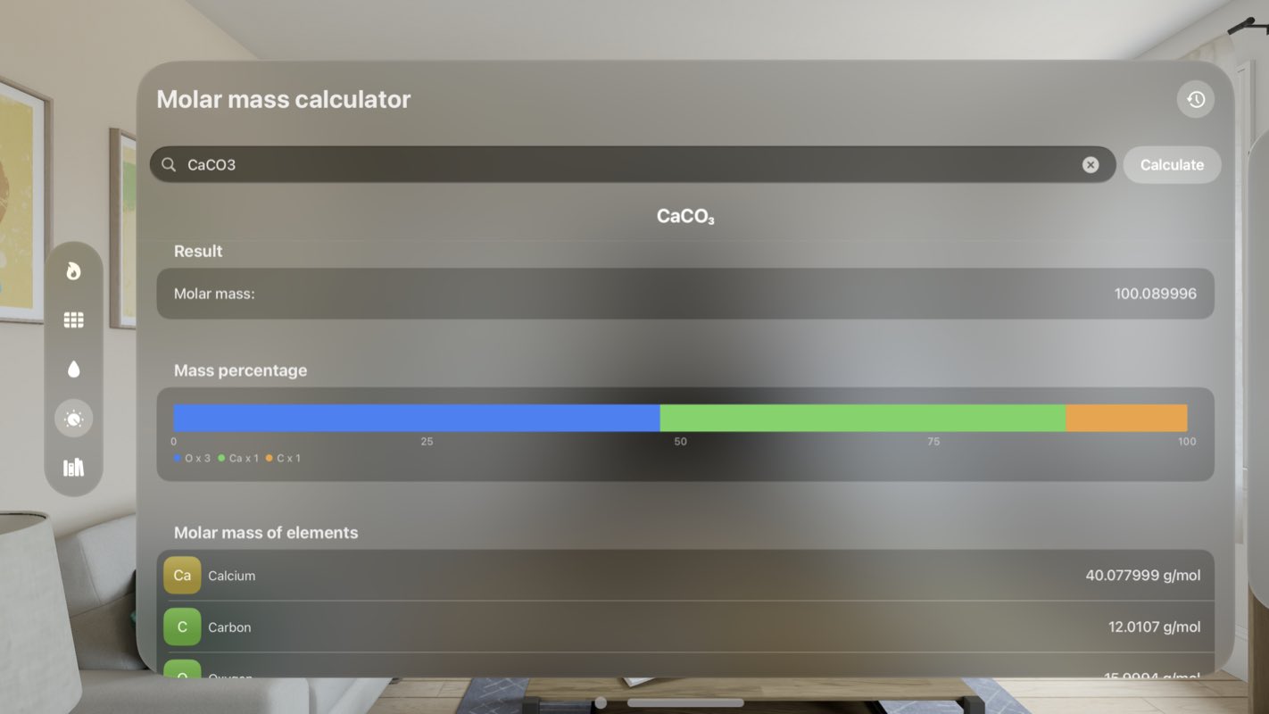 Chemistry app - Periodic Table, Reactions solver, Chemical elements